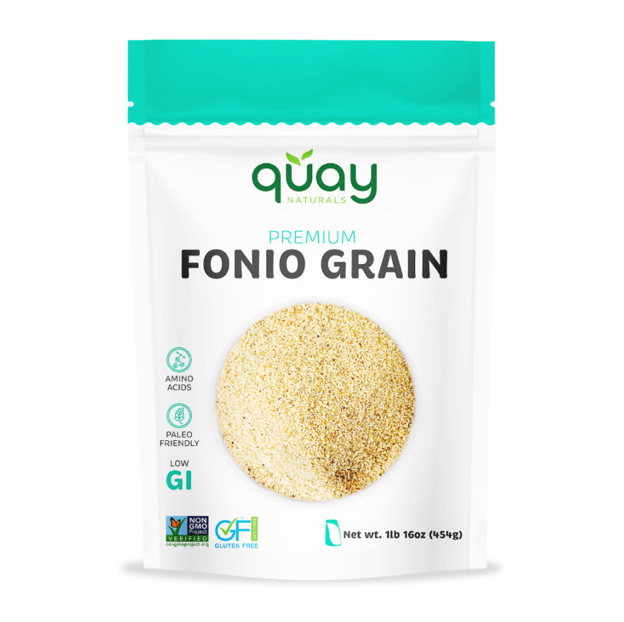 Buy Premium Fonio Grain Gluten-Free & Pure | Quay Naturals