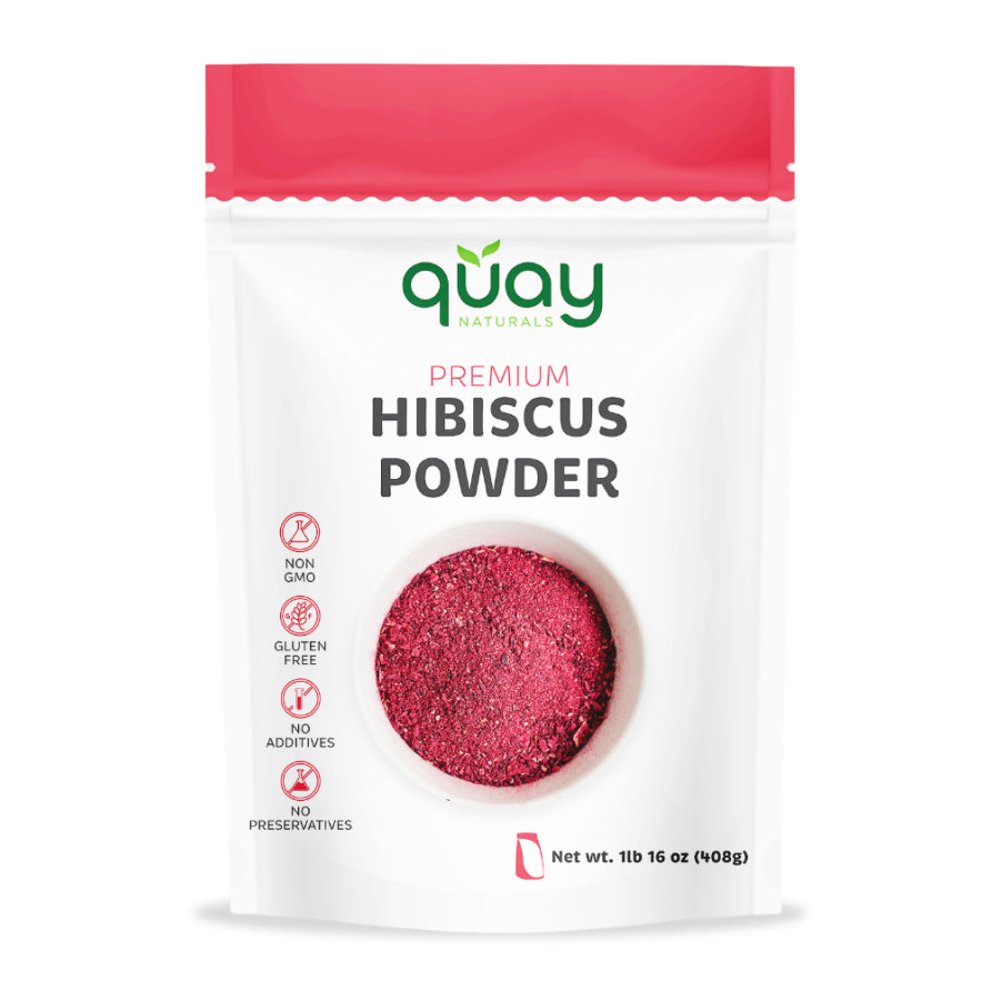 Hibiscus Powder – 100% Pure Natural | Quay Naturals