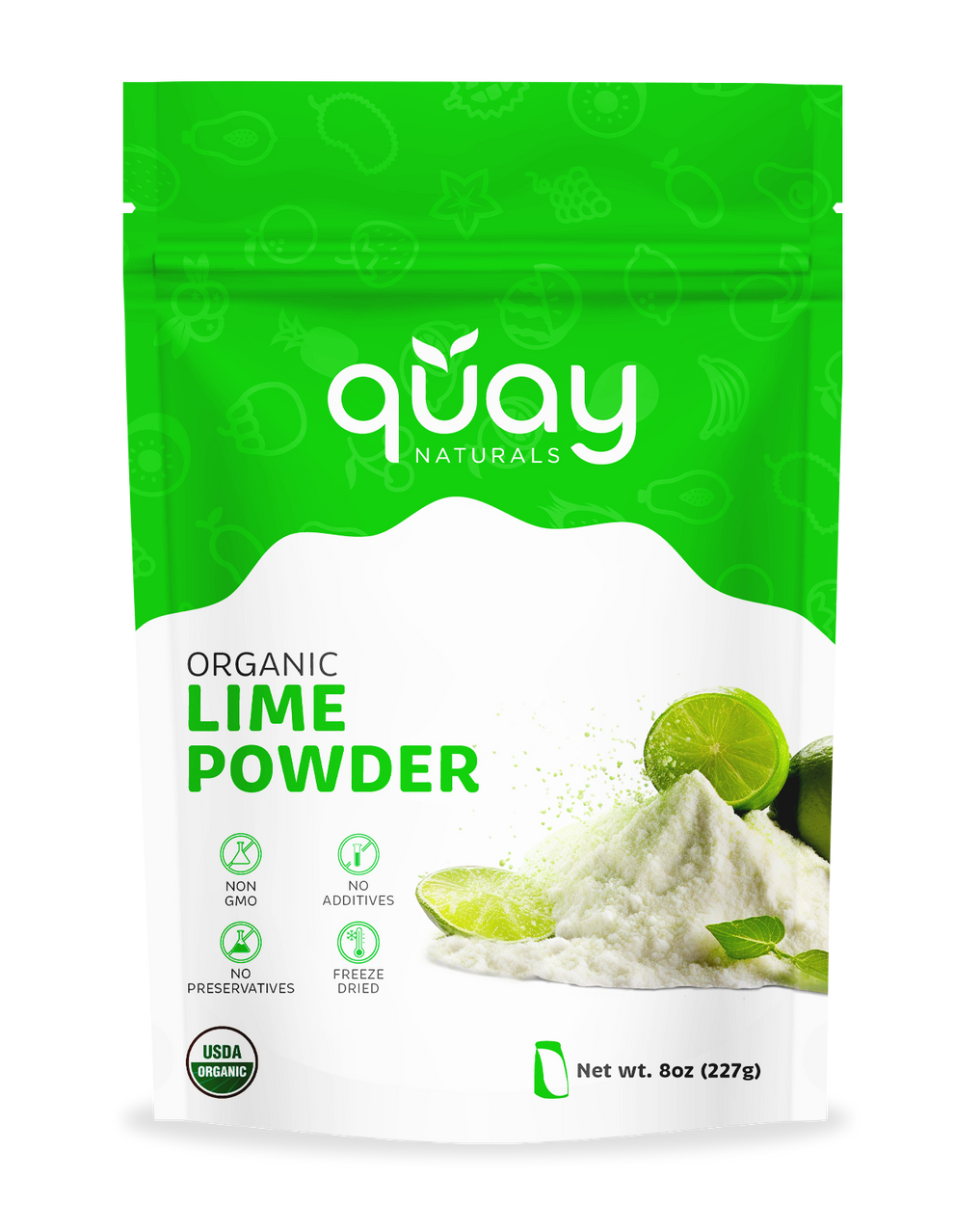Organic Lime Powder | Fresh Citrus Flavor by Quay Naturals